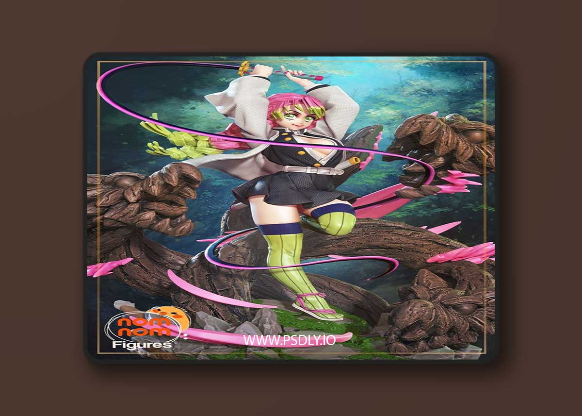 Nomnom Figures – Mitsuri – Demon Slayer – 3D Print Model STL