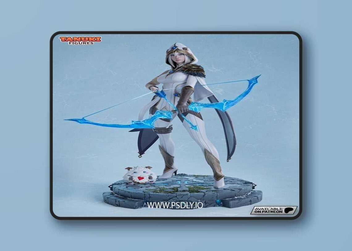 Tanuki Figures – Ashe – League Of Legends – 3D Print Model STL