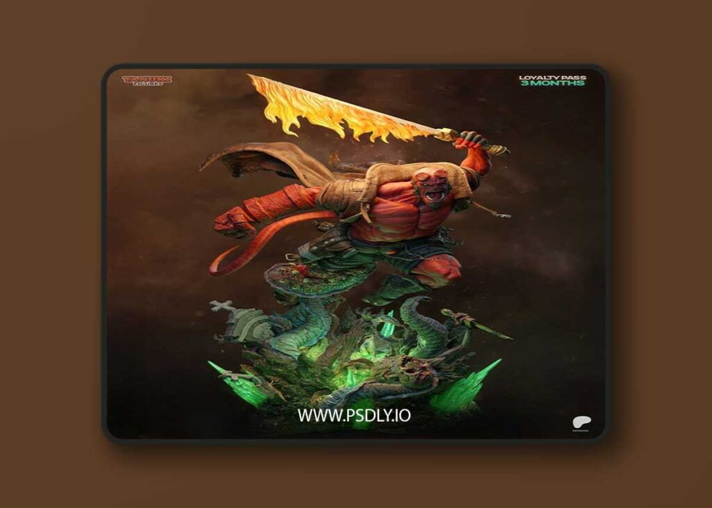 Tanuki Figures – Hellboy – 3D Print Model STL