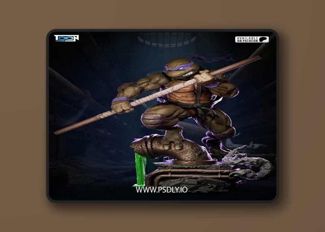 Toon Studios – Donnie – 3D Print Model STL