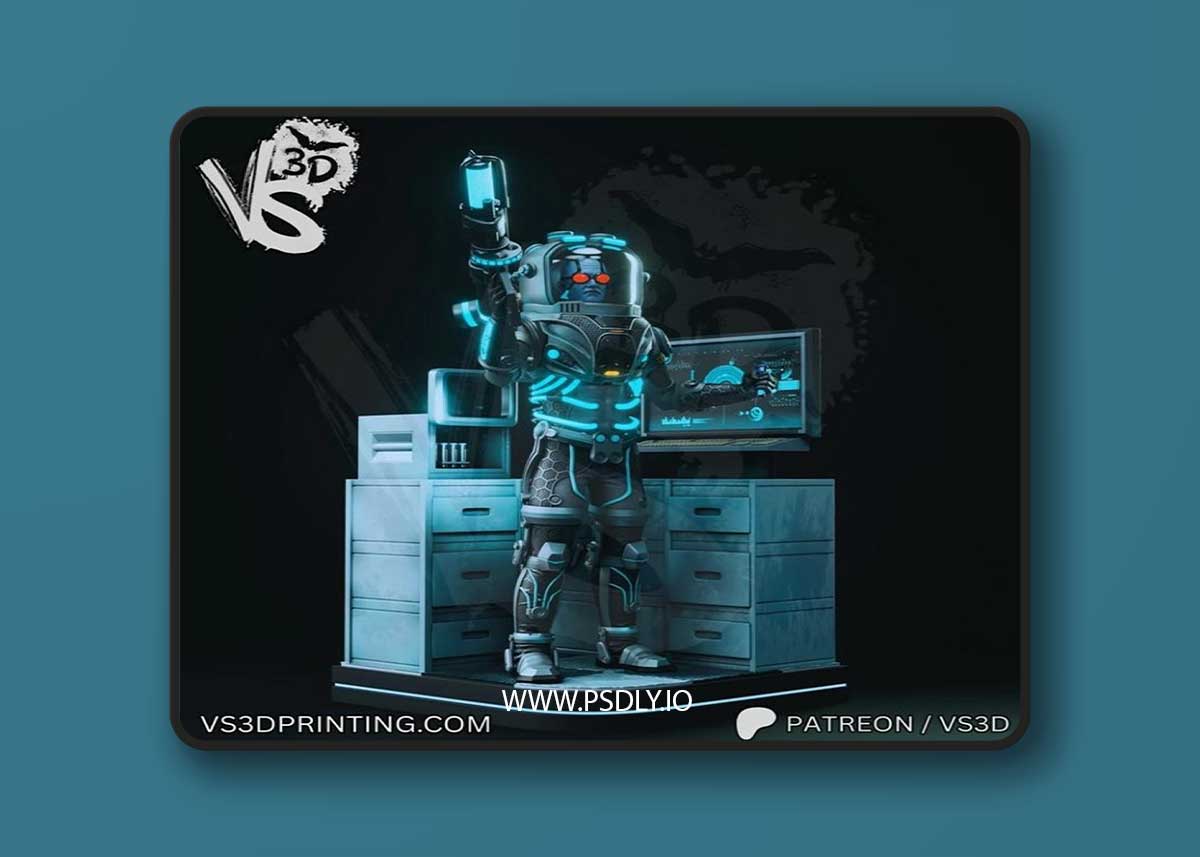 VS3D – Mr.Freeze Arkham City – 3D Print Model STL