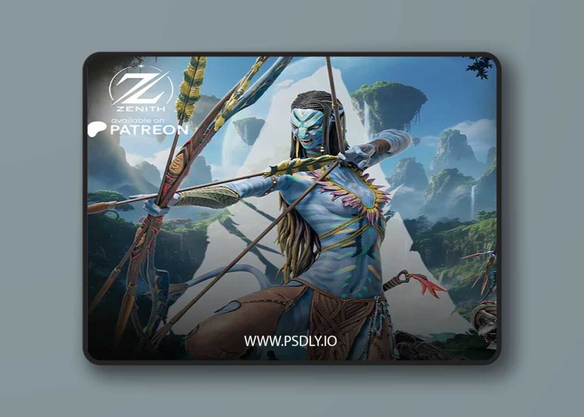 Zenith Studios – Neytiri Avatar – 3D Print Model STL