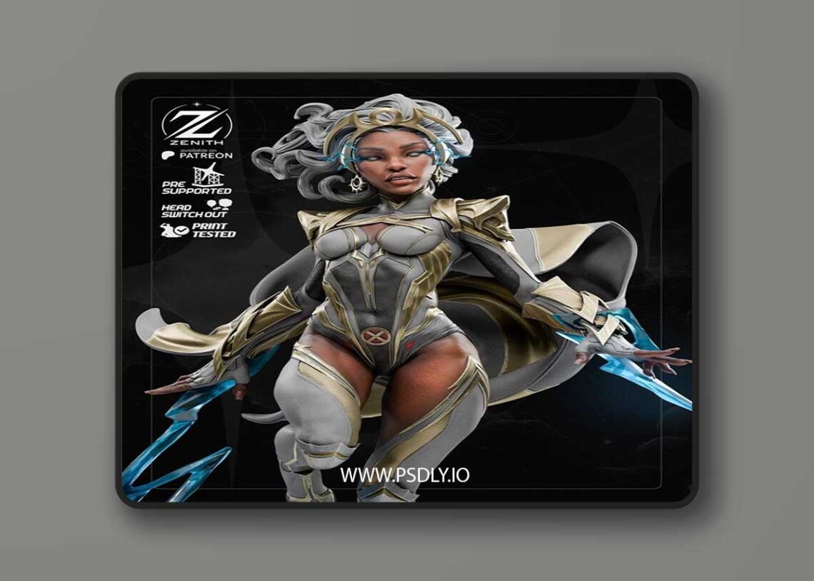 Zenith Studios – Storm – 3D Print Model STL