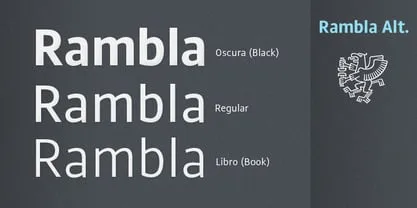 Rambla Alt Font Family 12xOTF